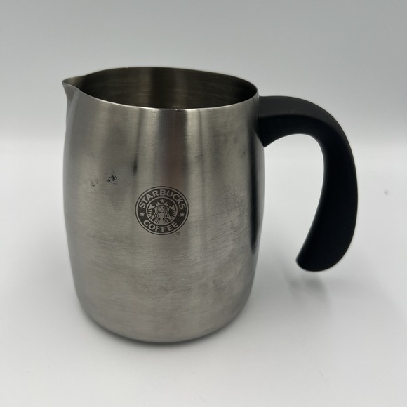 Starbucks | Kitchen | Starbucks Coffee 206 6 Oz Stainless Steel Creamer ...